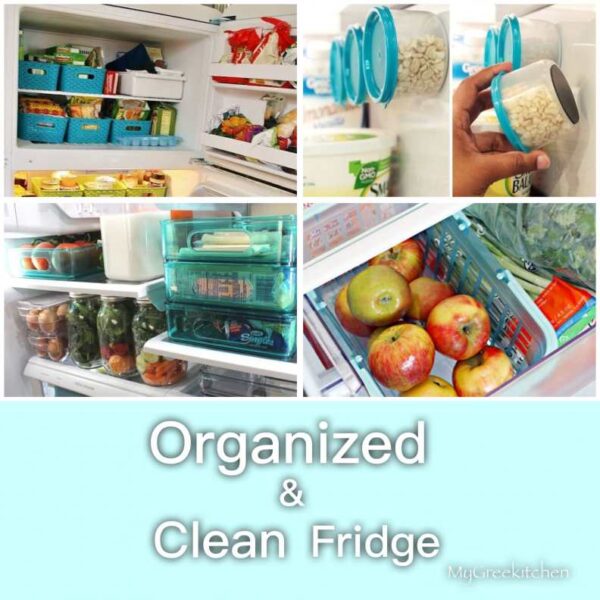 KEEP YOUR FRIDGE CLEAN & ORGANIZED - Mygreekitchen
