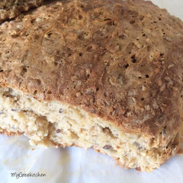 Homemade Multigrain Bread - Mygreekitchen
