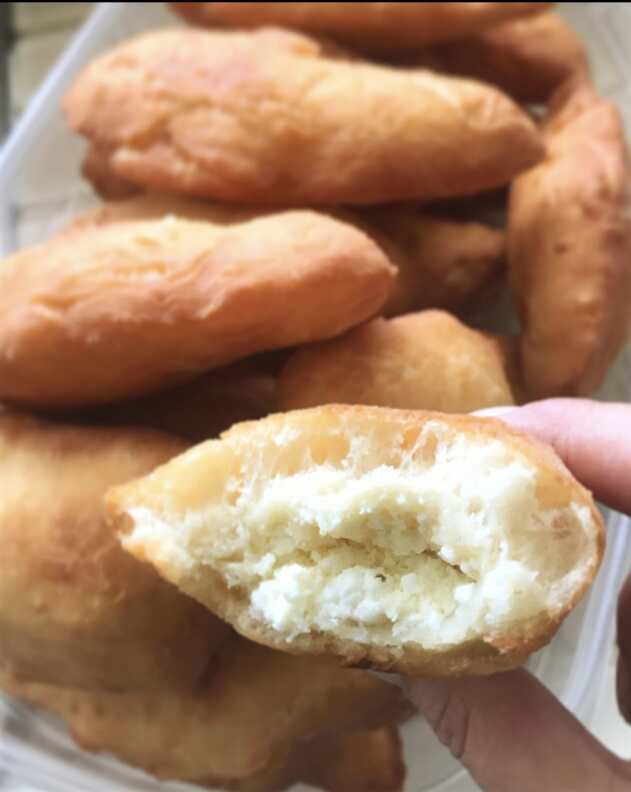 Piroski with feta cheese - Mygreekitchen