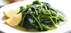 Greek Horta Vrasta Salad - Mygreekitchen