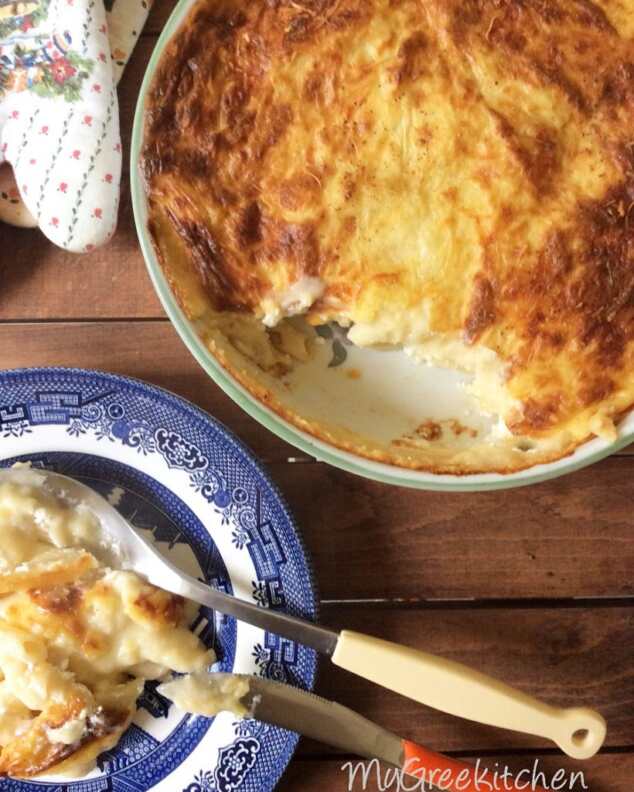 Meatless Pastitsio - Mygreekitchen