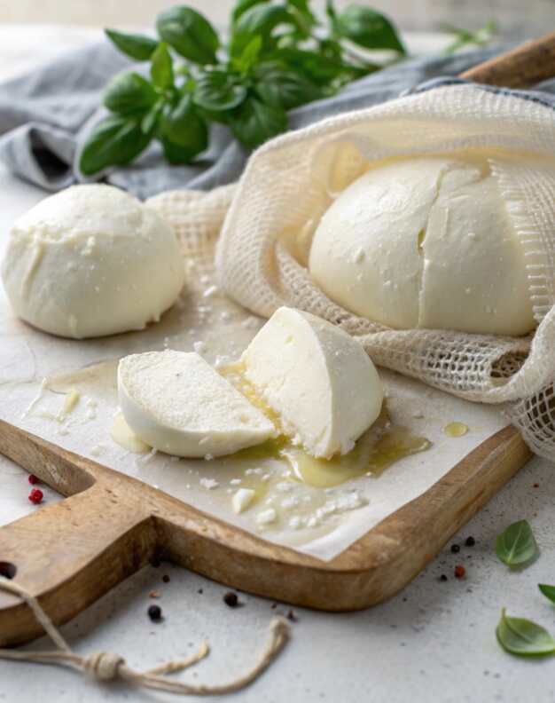 Homemade Mozzarella - Mygreekitchen