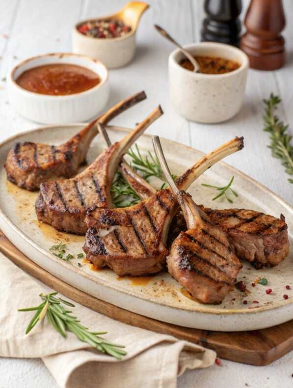 Paidakia - Greek style lamb chops - Mygreekitchen